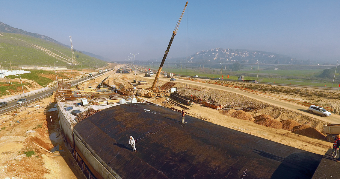 Successful highway development with Nafuflex - MC-Bauchemie